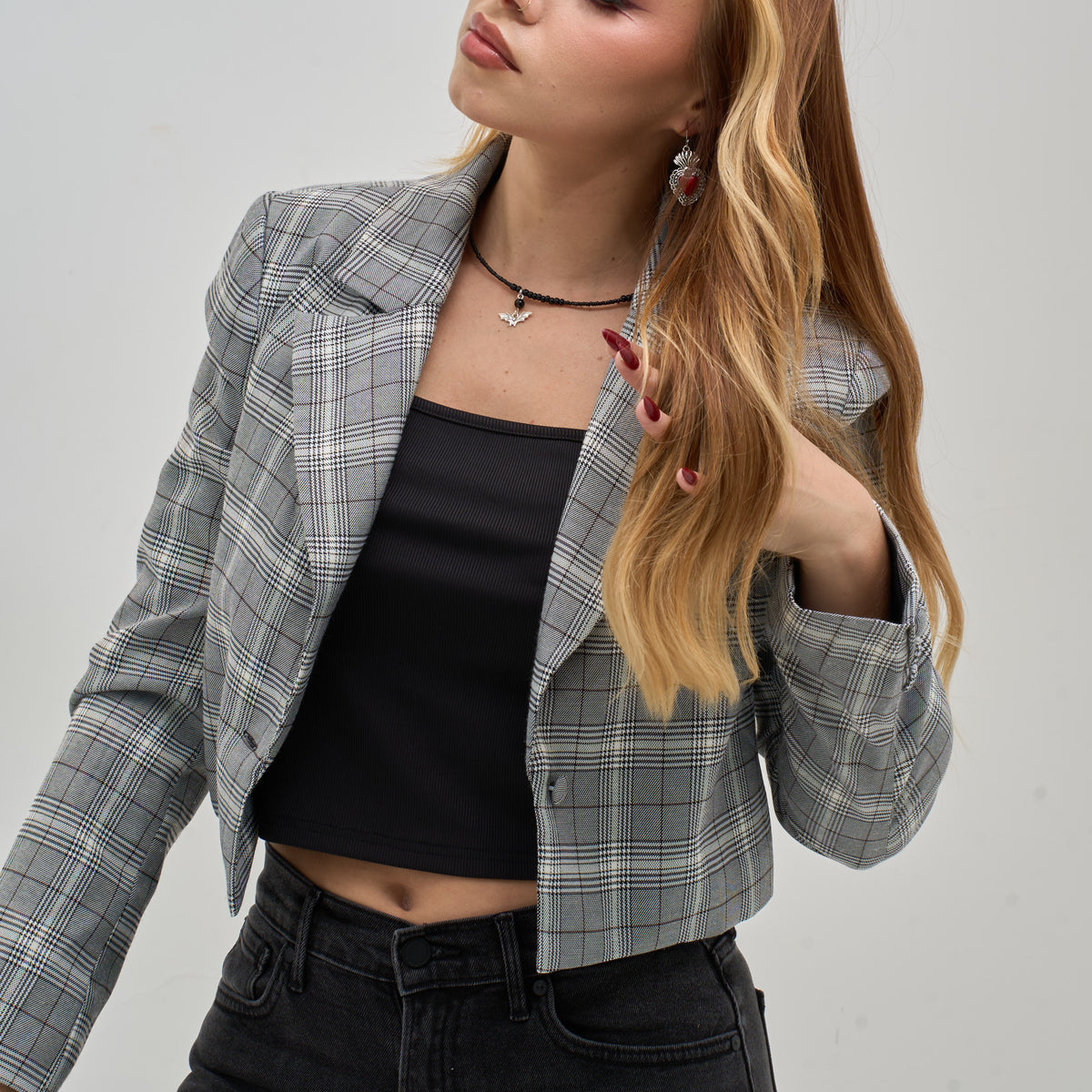 Lili Mini Jacket – Black Sun Storecr
